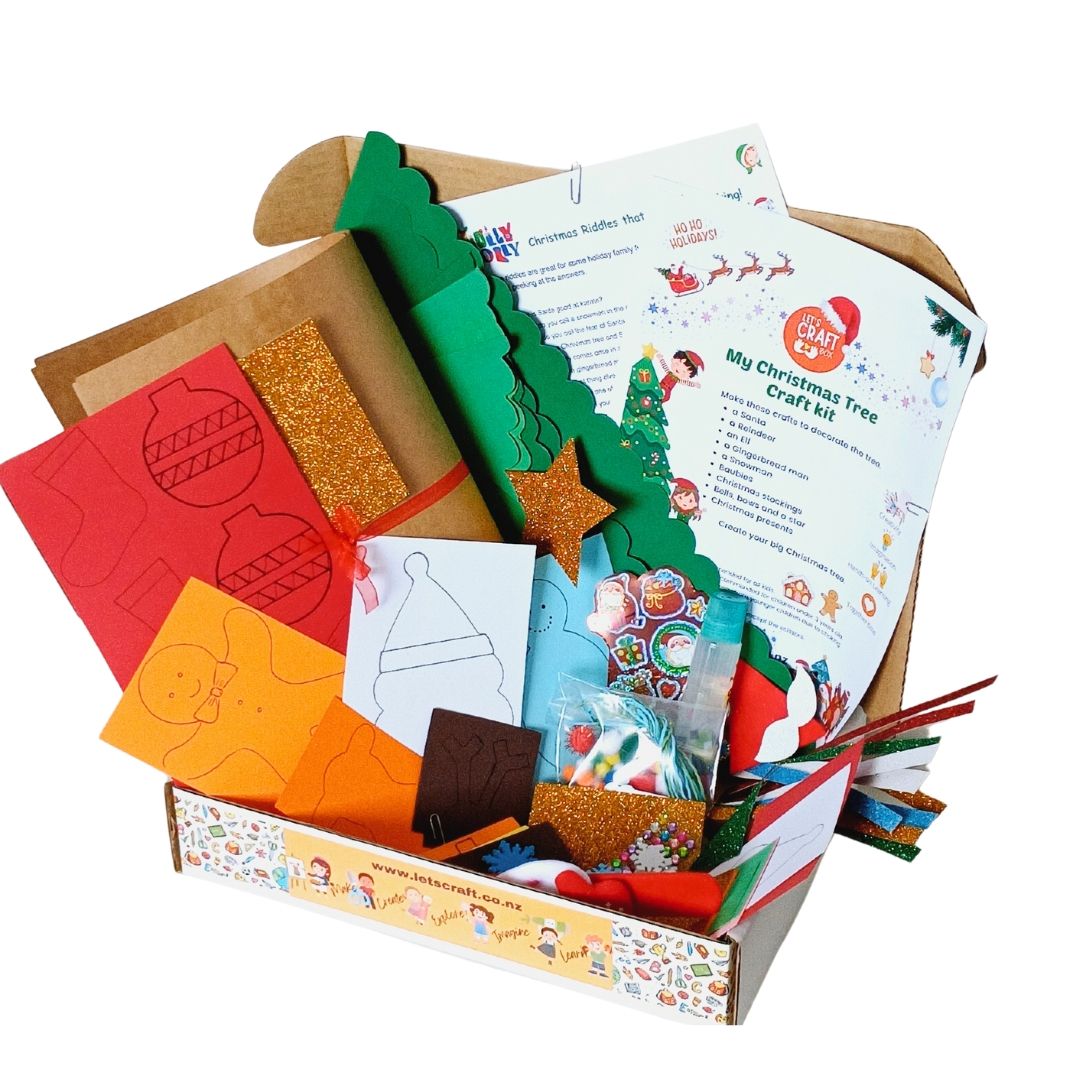 My Christmas Tree Craft Kit – Let's Craft NZ