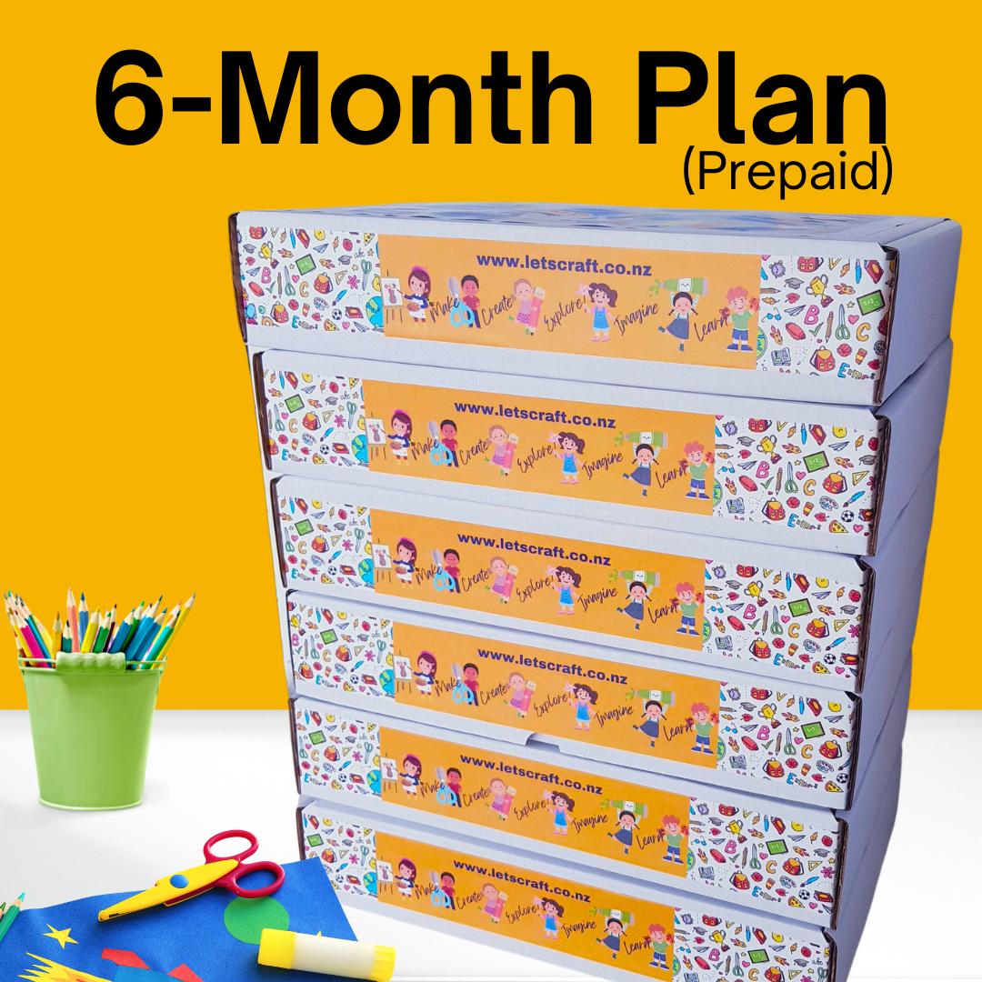 NZ Kids Monthly Craft Box/Kit - 6 Month Prepaid Subscription – Let's ...