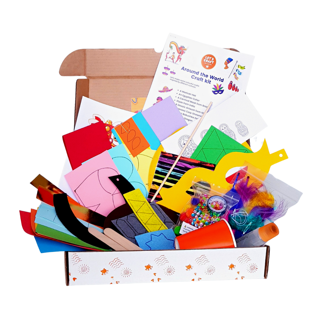 Around the World Craft Kit – Let's Craft NZ