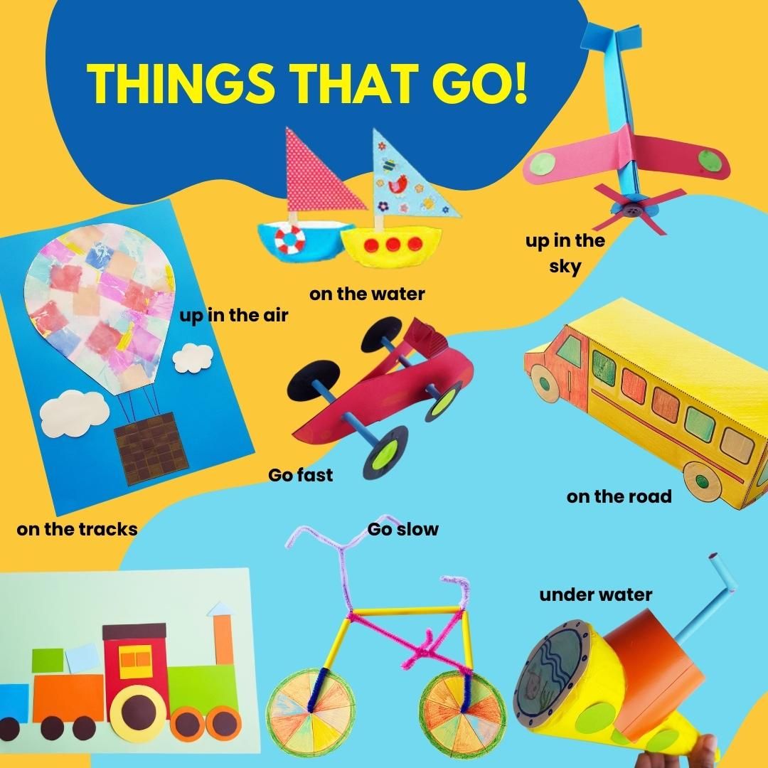 Things That Go (Transport) Craft Kit – Let's Craft NZ